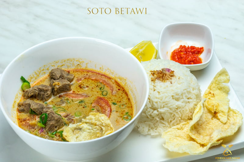 Soto Betawi | Pondok Nasi Bakar